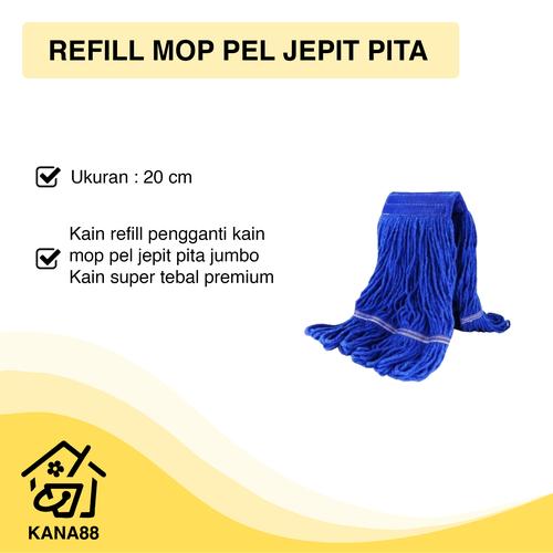 Jual Kain Refill Mop Pel Jepit Pita Jumbo Dragon Kain Super Tebal ...