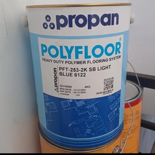 Jual Propan polyfloor Pft 253__2k SB LIHT BLUE Epoxy Lantai 5.kg set ...