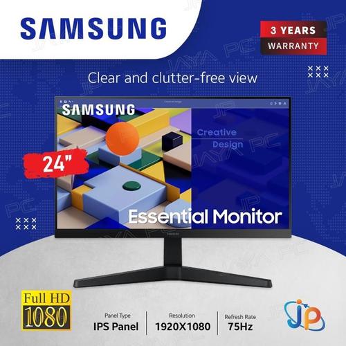Jual Monitor Samsung Led Ips S24C310/ Ls24C310 - Full Hd 24" Inch ...