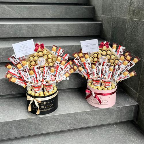 Jual Parcel Ferrero Besar Premium / Nutella Mix Bueno Hampers Coklat ...
