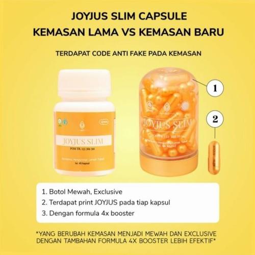 Jual Ready Joyjus Slim Slimming Kapsul Capsul Capsule Asli Original ...