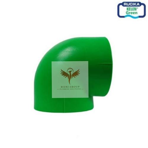 Jual Keni PPR 32mm Knee Elbow 90 1 inch Sambungan Pipa PPR Rucika kelen ...