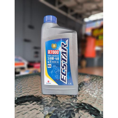 Jual Oli Suzuki SGO ECSTAR 4T R7000 10W 40 SL MA 1300 ML 1.3 Liter GSX ...