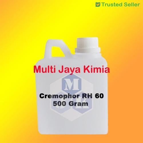 Jual ' cremophor rh 60 / peg 60 / hydrogenated castor oil 500gram ready ...