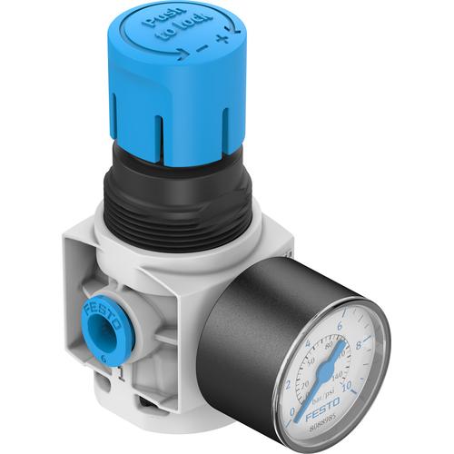 Jual FESTO Pressure regulator MS2-LR-QS6-D6-AR-BAR-F1A-B (8167261 ...