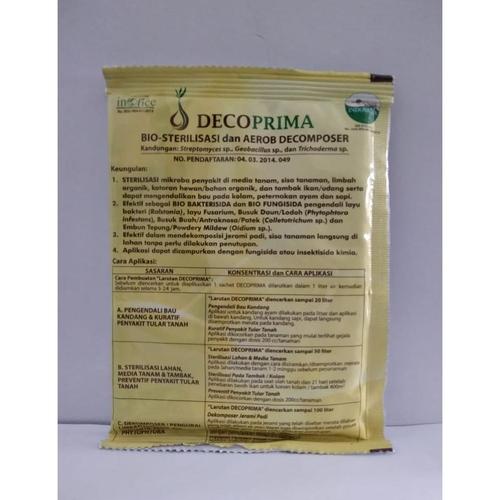 Jual DECOPRIMA Biofungisida : Streptomyces, Geobacillus, Trichoderma ...