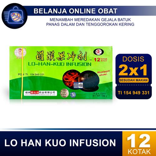 Jual LO HAN KUO INFUSION STC // minuman panas dalam dan tenggorokan ...