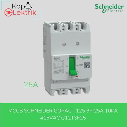 Jual Schneider GoPact MCCB 125F 3P 3D 25a 32a 40a 50a 63a 80a 100a - G12T3F80 - Kab. Bandung ...