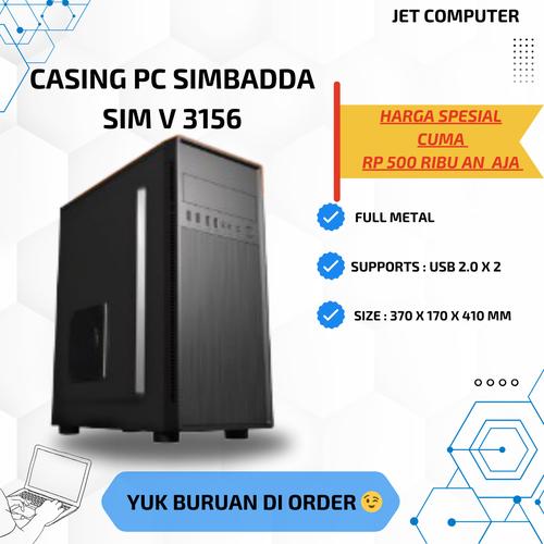 Jual Casing Pc Simbadda Sim V 3156 / V3156 - Casing Cpu Simbadda ...
