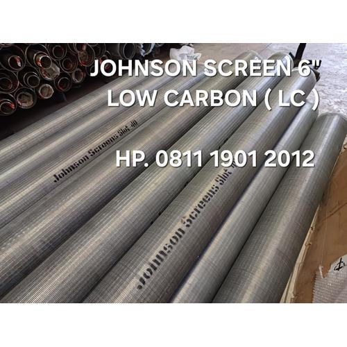 Jual Johnson Screen 6 in LC - Low Carbon Pipa Saringan Sumur Bor Deep ...