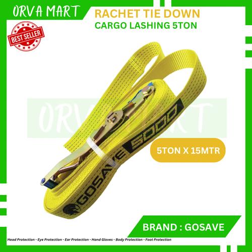 Jual Ratchet Tie Down 5Ton x 15M / Cargo Lashing Pengikat Barang ...