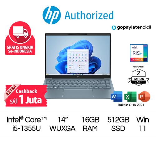 Jual Laptop HP Pavilion Plus 14-ew0021TU Core i5 IrisX 16GB 512GB W11 Intel - 14-ew0021TU - Kota ...