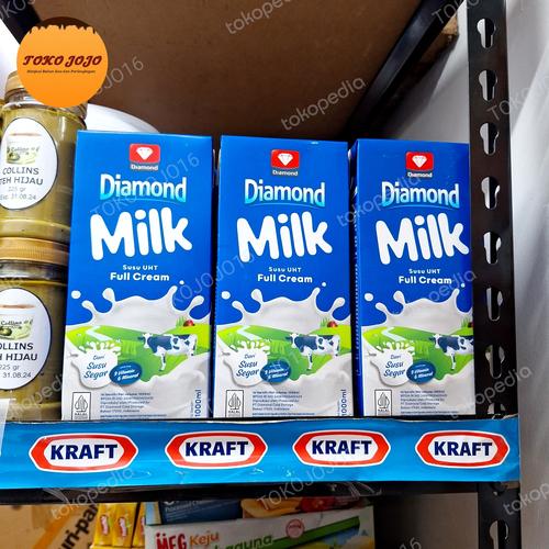 Jual Susu Diamond Milk UHT Full Cream 1 Liter - Jakarta Barat ...
