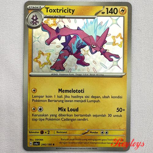 Jual Pokemon ID SV4a Harta Berkilau - 246 Toxtricity ( Baby Shiny ...