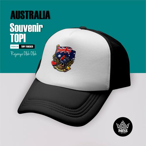 Jual Souvenir Topi Jaring, Topi Trucker Oleh - Oleh Australia , Sydney ...