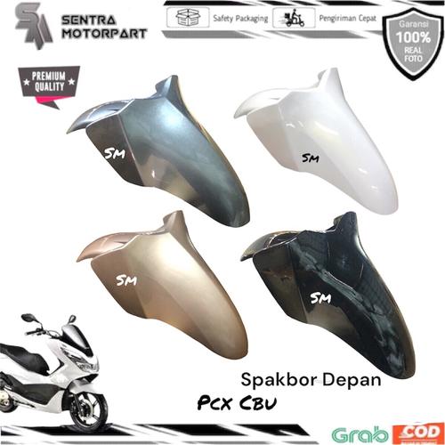 Jual Spakbor slebor depan pcx 125 150 cbu vietnam putih mutiara ...