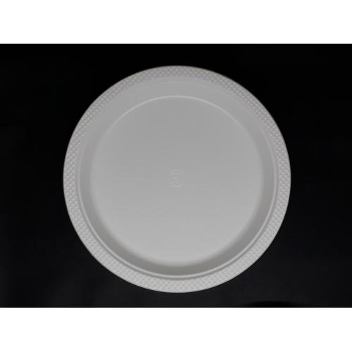 Jual PIRING PLASTIK BESAR SEKALI PAKAI SIZE 9 INCH PUTIH SUSU ISI 50 ...
