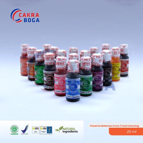 Jual Pewarna Makanan Cross 20 ml / Food Colouring - Royal Blue ...