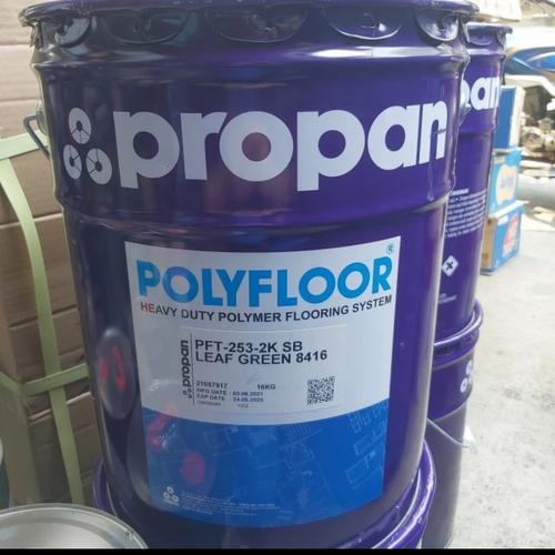 Jual Propan polyfloor Pft 253 _2k SB Laif Green (Epoxy Lantai 20 kg set ...