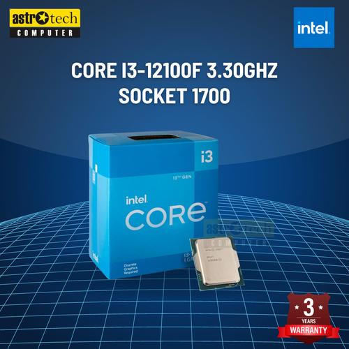 Jual Processor INTEL Core i3-12100F Box 3.3GHz LGA1700- Intel I3 12100F ...