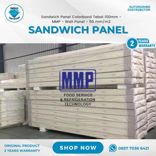 Jual Sandwich Panel Colorbond Tebal 100mm - MMP - Wall Panel - 150 mm ...