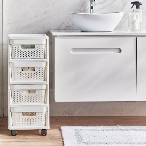 Jual drawer laci organizer box Rak troli dengan keranjang kotak ...