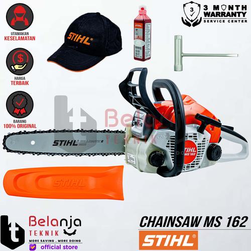 Promo STIHL Chainsaw MS 162 14 Inch Mesin Potong Kayu MS162 Gergaji ...
