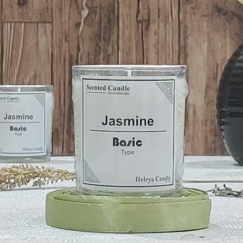 Jual Jasmine Scented Candle / Lilin Wangi - Heleya Candles - Basic Type ...