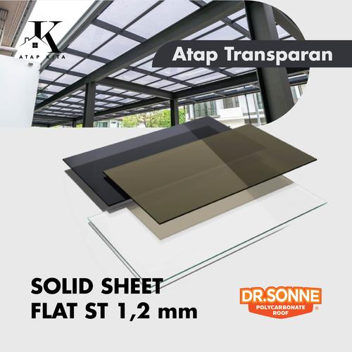 Jual Atap Transparan / Dr. Sonne / Varian Solid Sheet Flat 1,2 mm ...