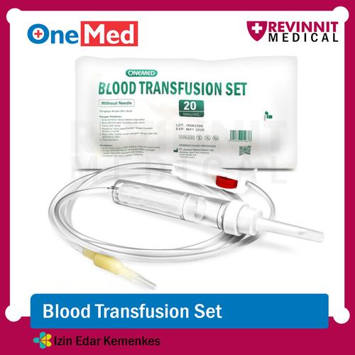 Jual ONEMED - Blood Transfusion Set | Selang Transfusi Darah Steril ...