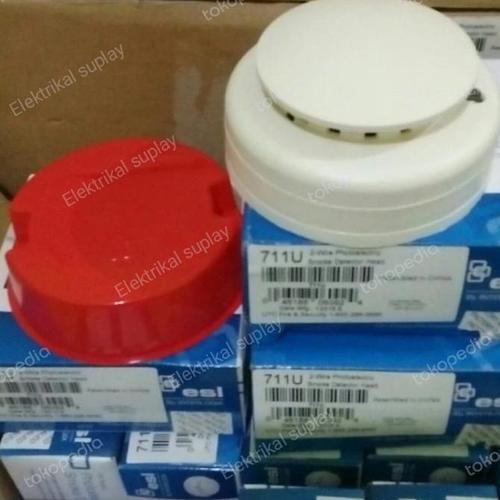 Jual ST Smoke Detector Merk ESL Type 711U / Photoelectric Smoke ...