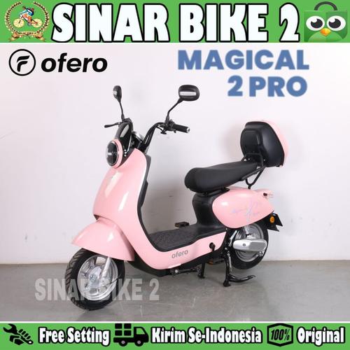 Jual Sepeda Motor Listrik OFERO MAGICAL 2 Pro New 600 Watt Electric E ...