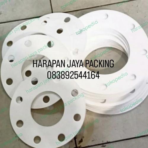 Jual Gasket Flange PTFE 3mm 4"inch Ansi 150 FF Flange gasket - Jakarta Barat - harapan jaya ...