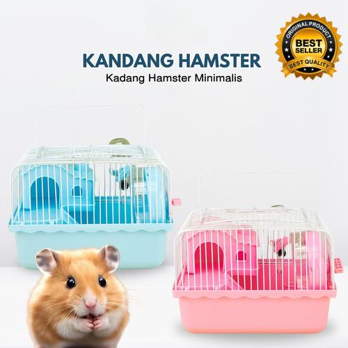 Jual Kandang Hamster MINIMALIS Unik Komplit - Kandang Hamster Sigar Glider - Minim Biru ...