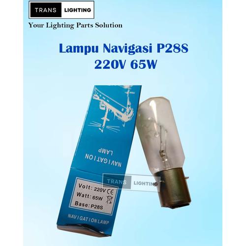 Jual Lampu Navigasi Navigation light Bulb P28S 220V 65W - Jakarta Barat ...