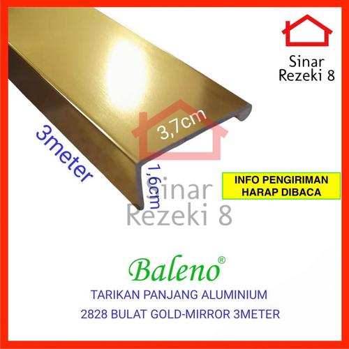 Jual Profil Tarikan Panjang 2828 GOLD Mirror / Aluminium Handle Frame ...