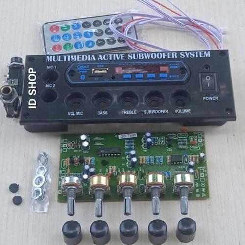 Jual PANEL Speaker Aktif PLUS Tone Control Subwoofer Sudah dilengkapi ...