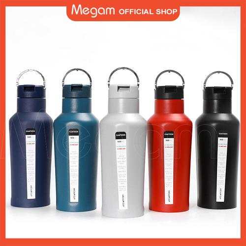 Promo MEGAM Tumbler Olahraga Thermos Air Panas Botol Minum Stainless ...