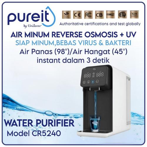 Jual RO Water Purifier + UV Pureit CR5240 Pemurni Air Reverse Osmosis ...