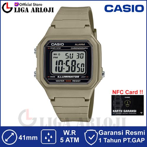 Promo Casio W-217H-5AVDF Jam Tangan Pria Digital W-217H-5A Illuminator ...