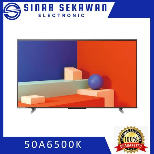 Promo TV Hisense 50 Inch Android Google TV 4K 50 Hisense 50A6500K Cicil ...