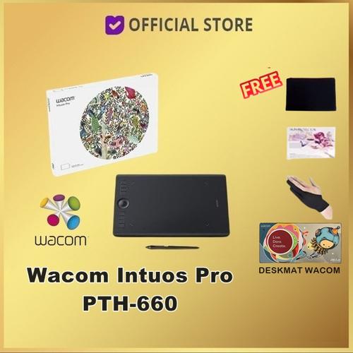 Promo Wacom Intuos Pen Tablet Pro Medium PTH-660/K0-CX PTH660 PTH 660 K0 - Unit Only Cicil 0% 3x ...