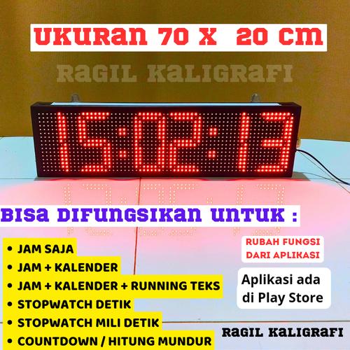 Jual Display stopwatch - display timer mundur - display hitung mundur ...