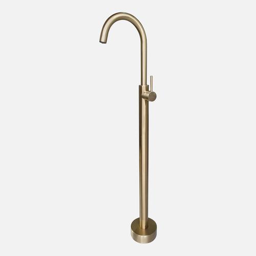 Jual Ateson AT105BBG Banyan Floor Mount Mixer Basin Brushed Gold ...