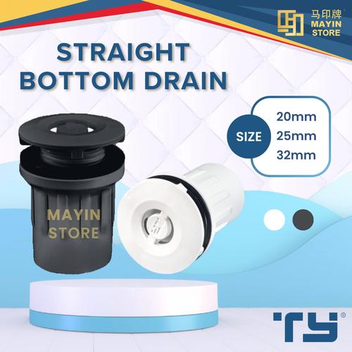 Promo TY Straight Drainage / Bottom Drain Pipa Pipe U - PVC by 3 Pawns ...