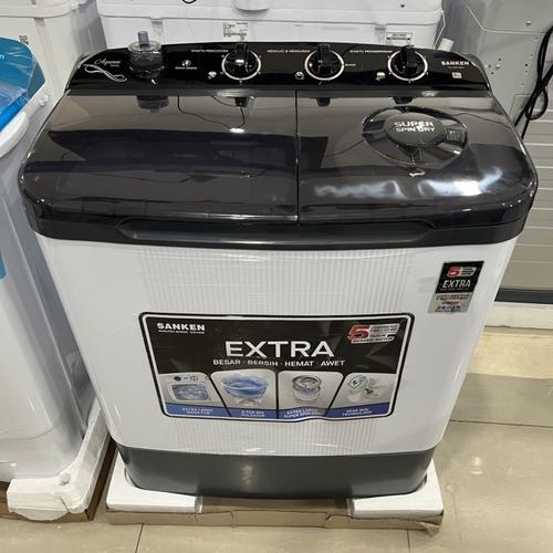 Jual MESIN CUCI SANKEN TW 8900 BK 8KG 2 TABUNG TW8900BK X-TOR KHUSUS ...