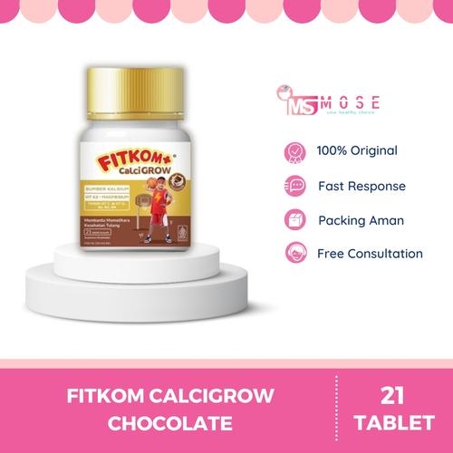 Jual FITKOM CALCIGROW CHOCOMILK 21 TABLET - Kota Tangerang Selatan ...
