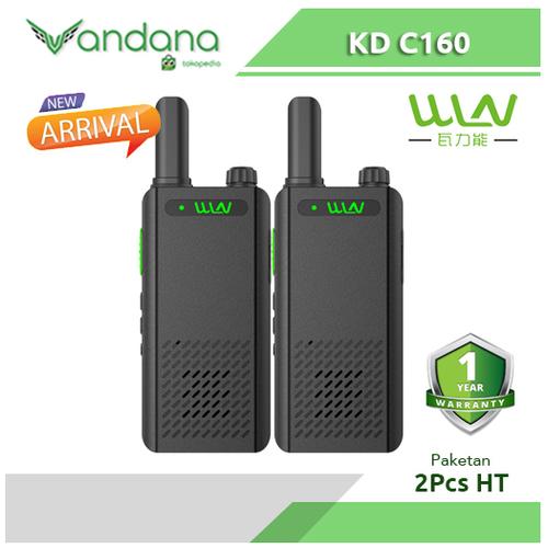 Promo HT WALKIE TALKIE WLN KDC160 / KD C160 UHF 400-470 MHz - Standar ...