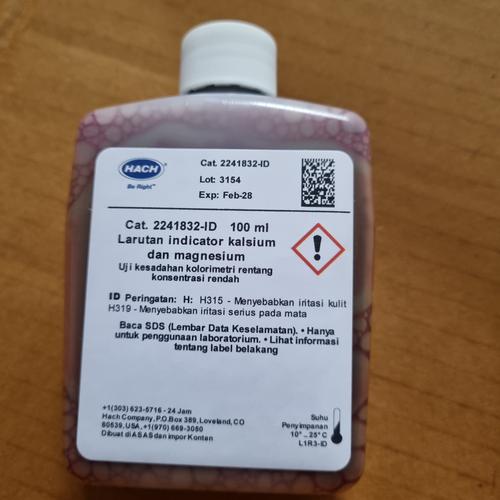 Jual Hach 2241832 Calcium Magnesium Indicator Solution 100ml - Jakarta ...