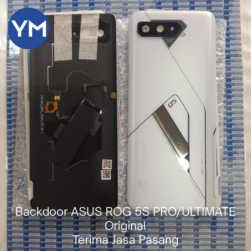 Jual BACKDOOR ASUS ROG PHONE 5S / 5S PRO ULTIMATE WHITE ORIGINAL ...